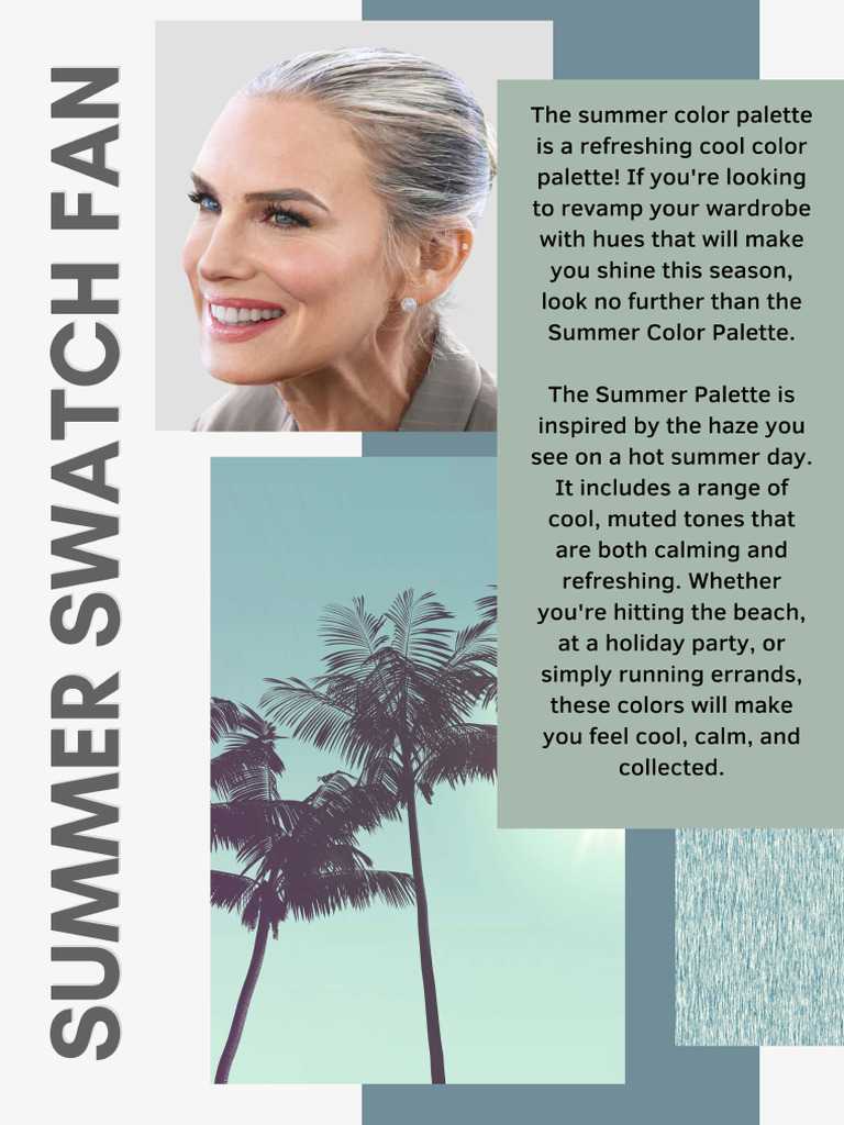 Summer Digital Palette - Color Me Beautiful | PDF