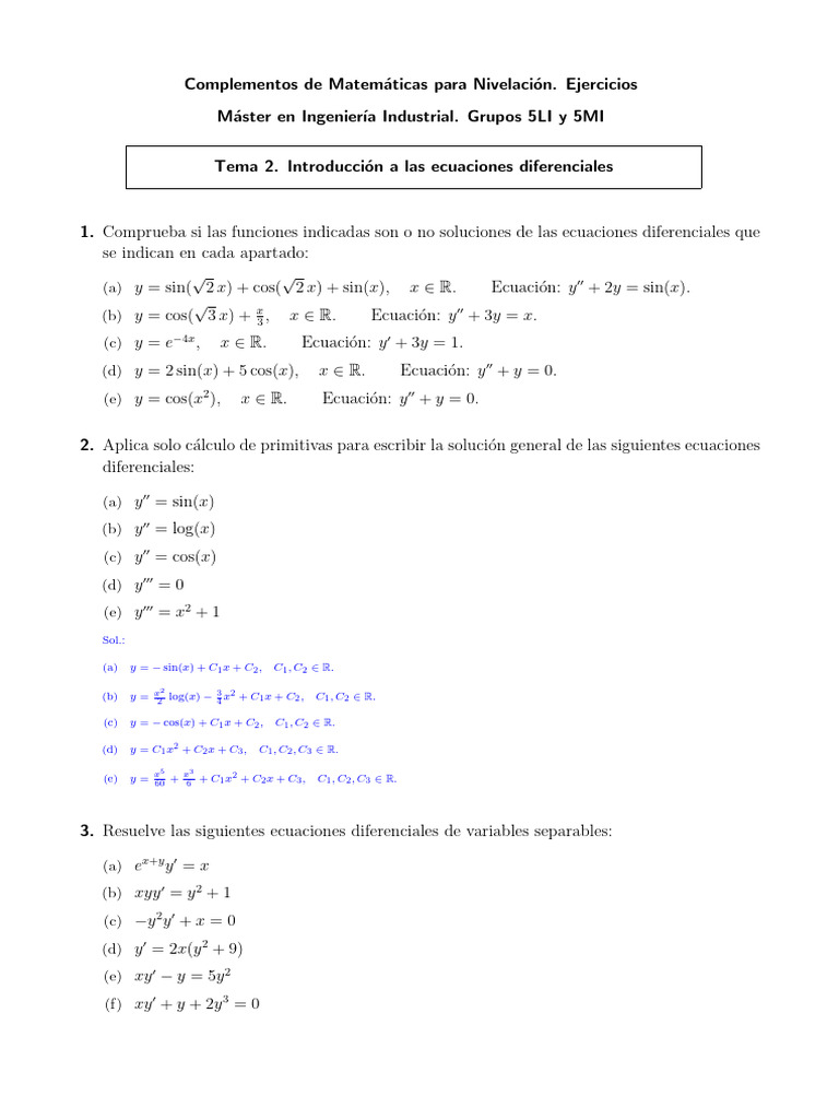 Tema 2_CMN_ejs | PDF | Ecuaciones | Objetos matemáticos