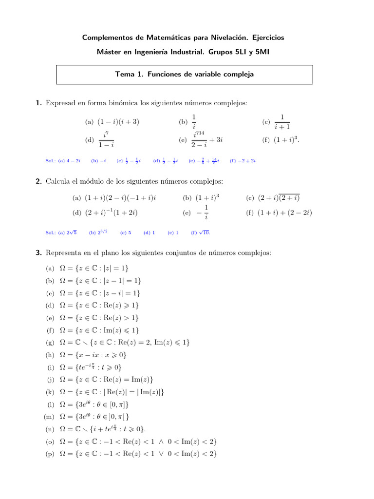 Tema 1 - CMN - Ejs | PDF