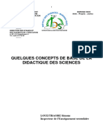 Cours Didactique APPLIQUEE SVT Kenitra | PDF | Enseignement | Pédagogie
