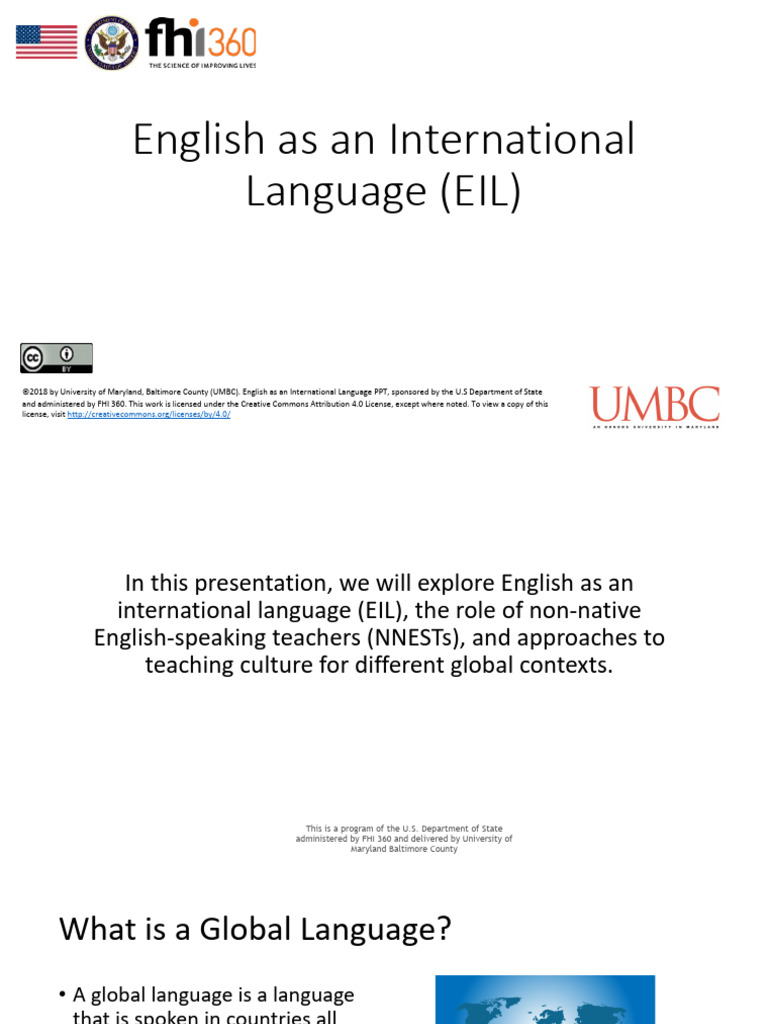 M1 - 1.2 - PDF - EnglishInternationalLanguageFinal | PDF | English Language | English As A ...