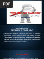 True Self vs. False Self - Edited | PDF | Self | Neuroscience