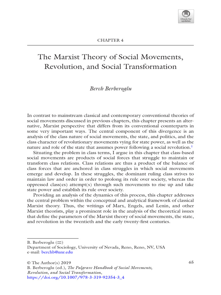 Berberoglu 2018 | Download Free PDF | Socialism | Capitalism