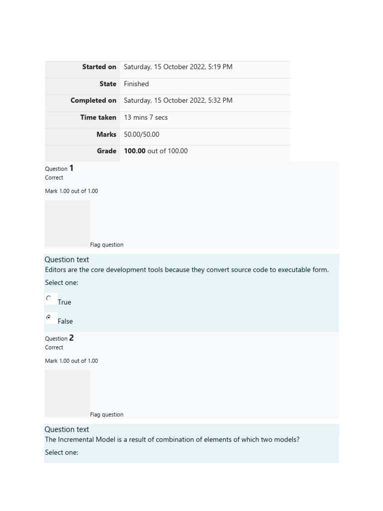 Prelim Examination-UGRD-CS6209 Software Engineering 1 | PDF | Software | System