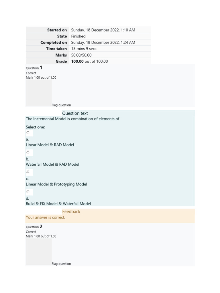 UGRD-CS6209 Software Engineering 1 FINAL EXAM | PDF | Software | C (Programming Language)