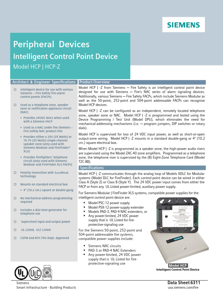 Peripheral Devices: Intelligent Control Point Device | PDF ...