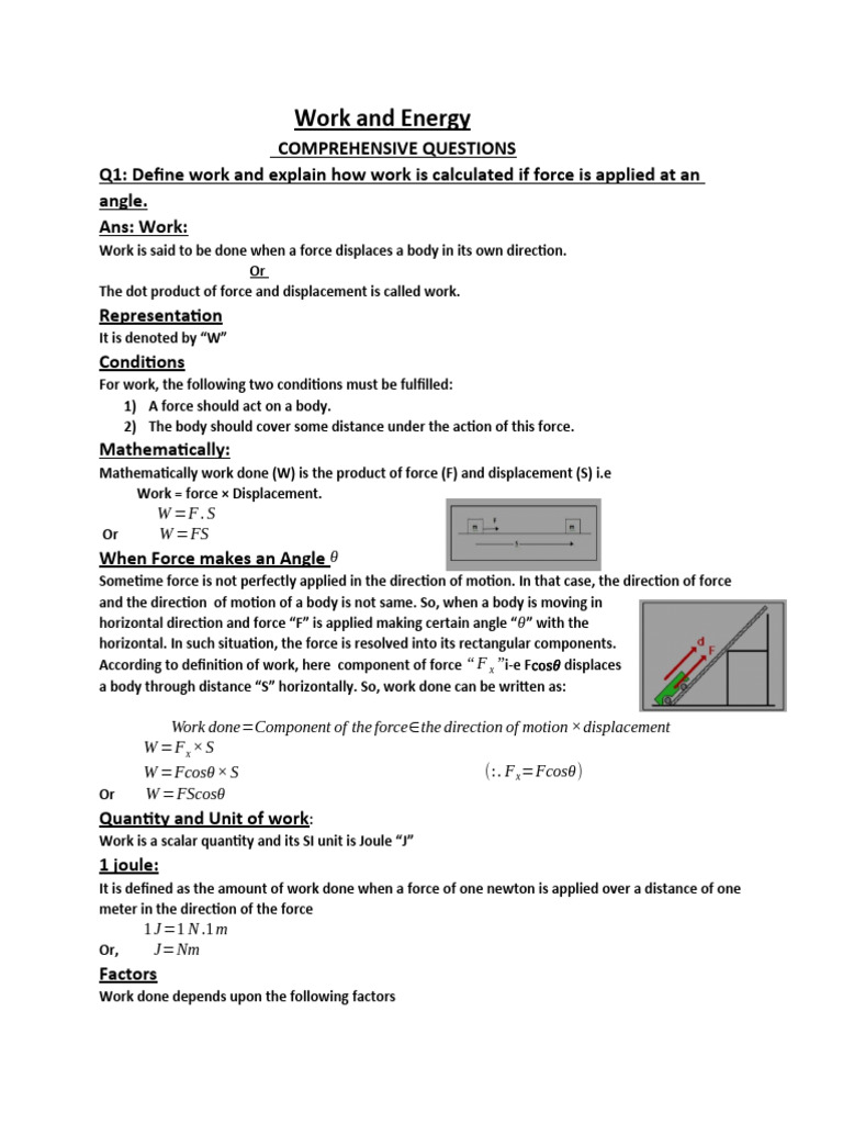 9th Phy Chap6 Complete | PDF | Potential Energy | Energy Development 9th Phy Chap6 Complete | PDF | Potential Energy | Energy Development