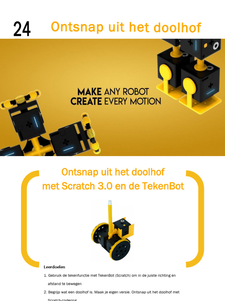 24 Ontsnap Uit Het Doolhof | PDF