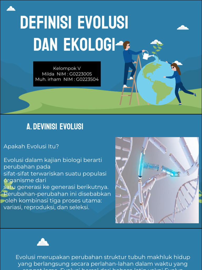 Ppt evolusi dan ekologi | PDF