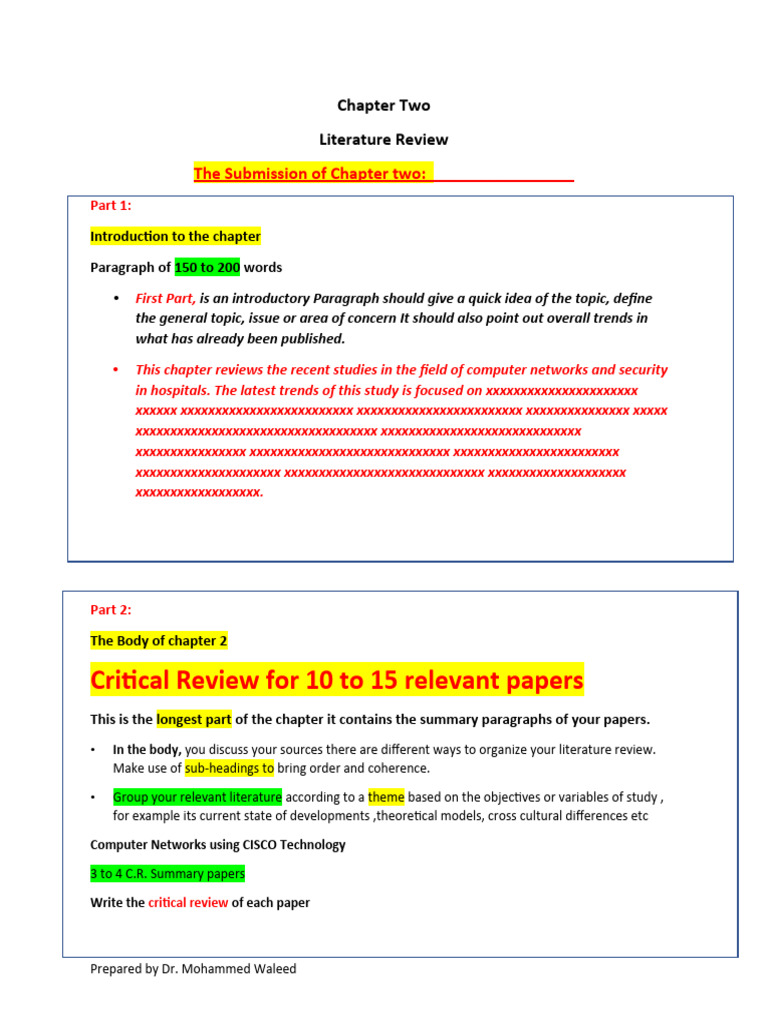 Chapter Two - Sample Draft - Template (1) | PDF | Information Retrieval ...
