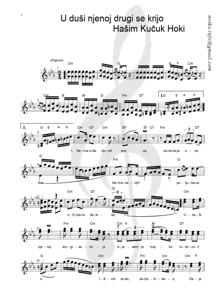 U Dusi Njenoj Drugi Se Krio | PDF