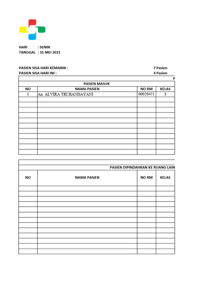 Sensus Harian Anak Juni 2021 | PDF