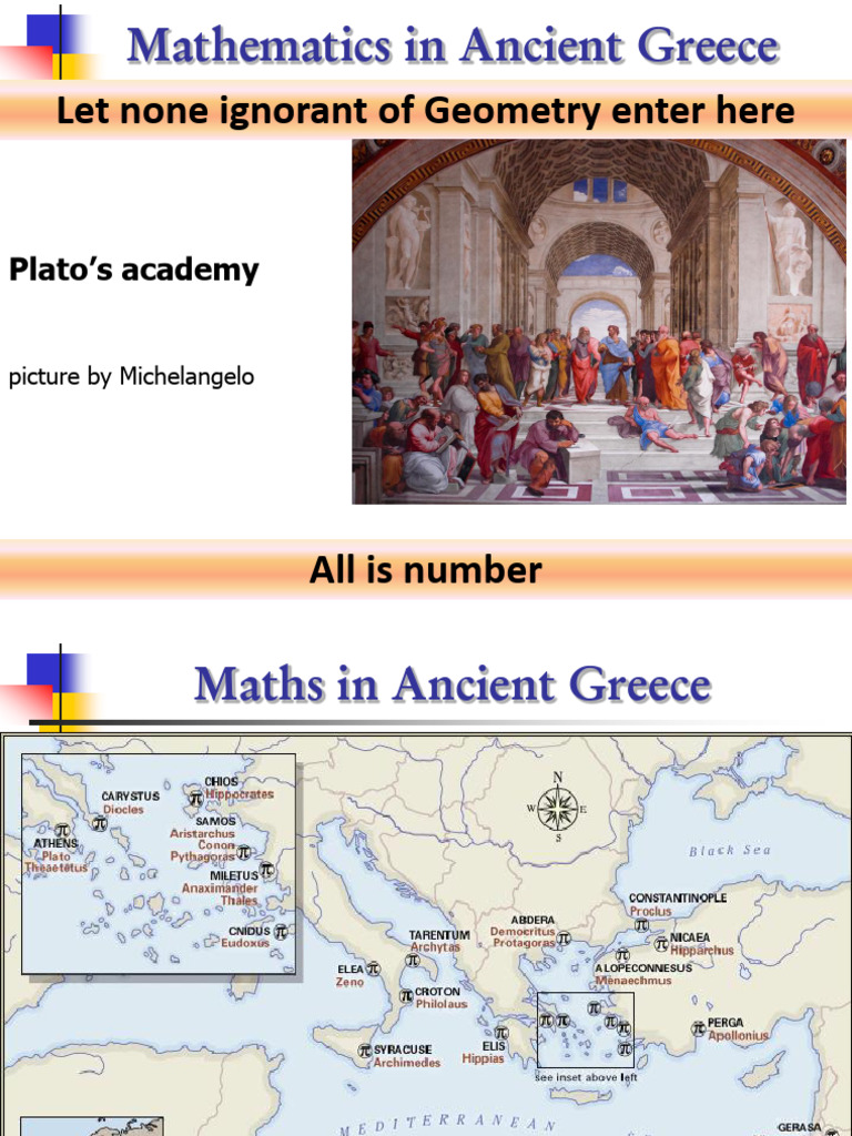 Mathematics in Ancient Greece | PDF | Numbers | Triangle