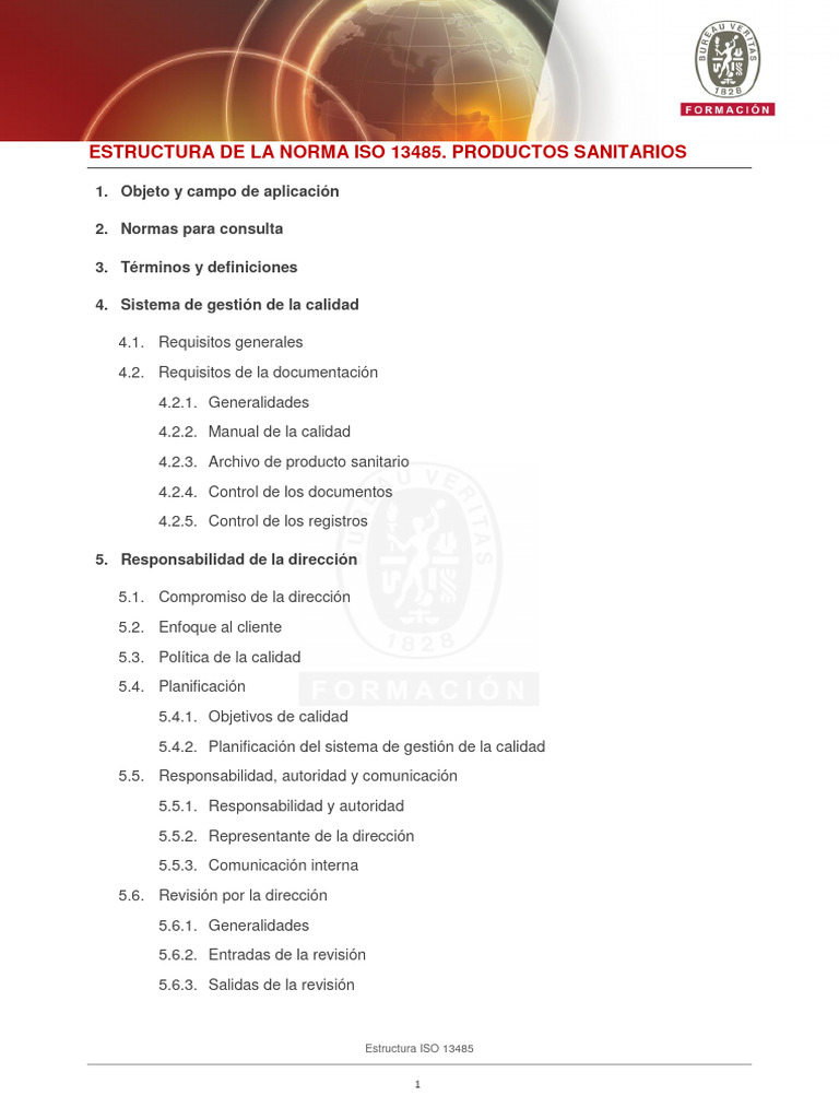 Estructura ISO 13458 | PDF | Economias | Teoría de sistemas