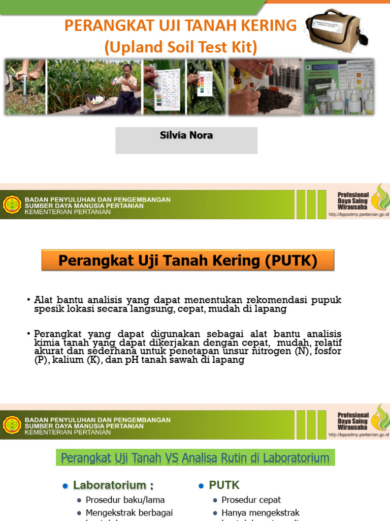 Perangkat Uji Tanah Kering untuk Pupuk | PDF