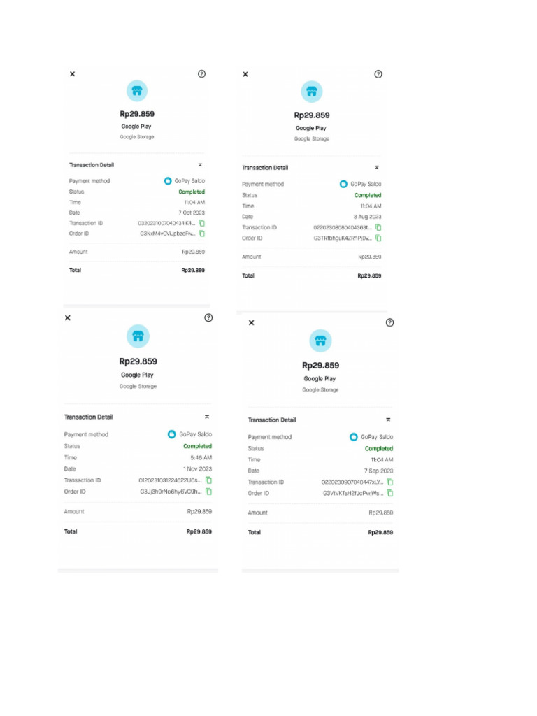 Nota Google Play | PDF