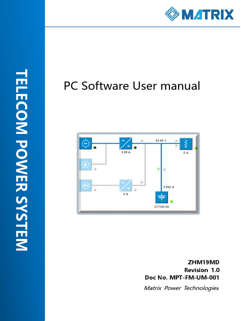 PC Software Manual | PDF | Rectifier | Parameter (Computer Programming)
