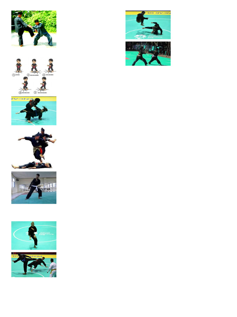 9 Teknik Silat | PDF