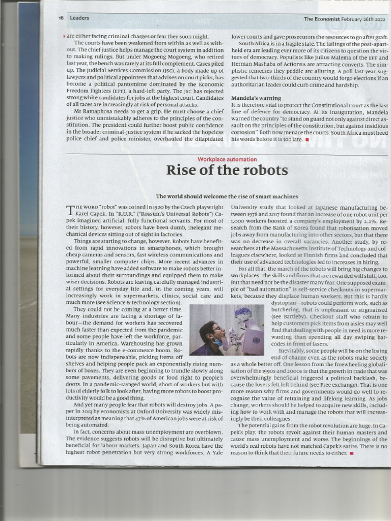 Rise of the Robots | PDF