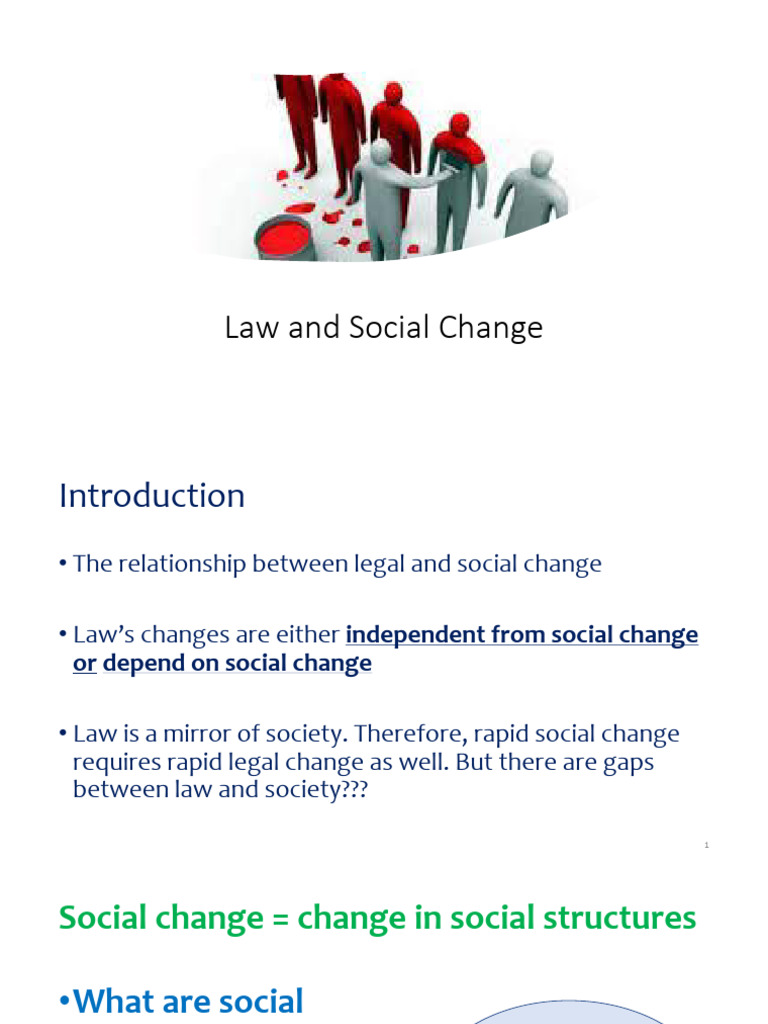 L 3. Law and Social Change | PDF | Society | Adoption