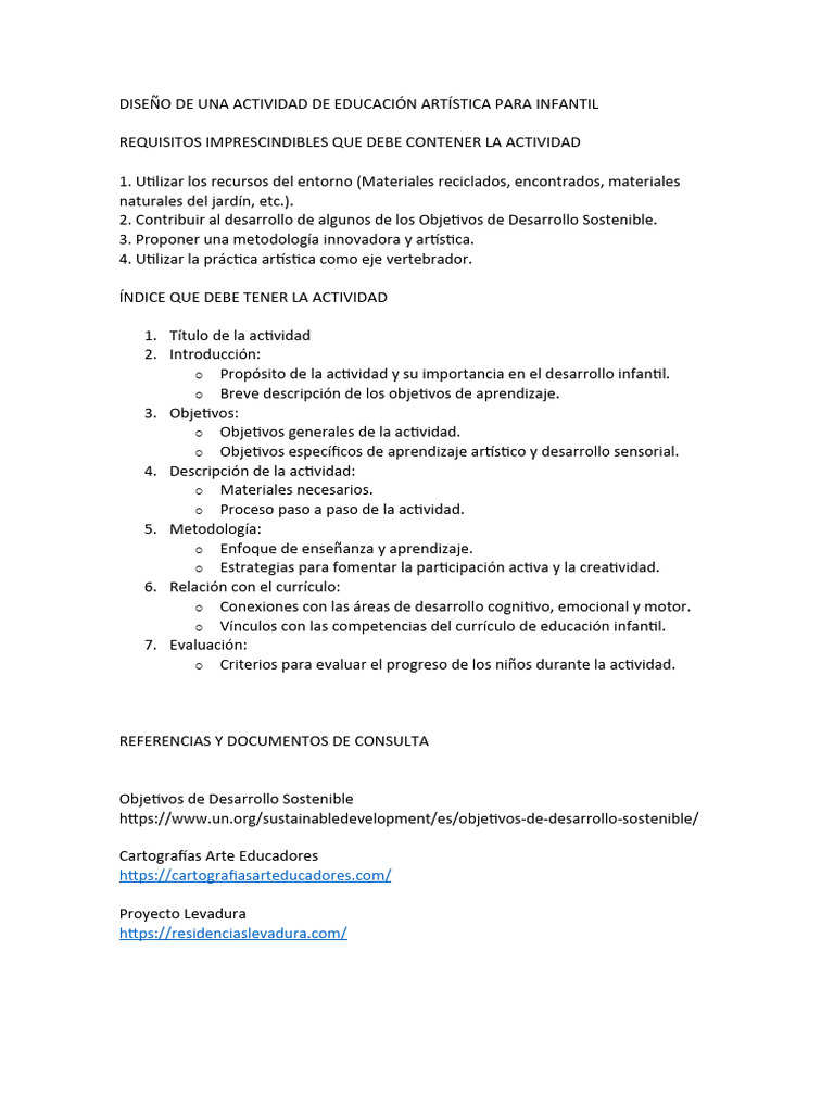 Diseño de Una Actividad | PDF