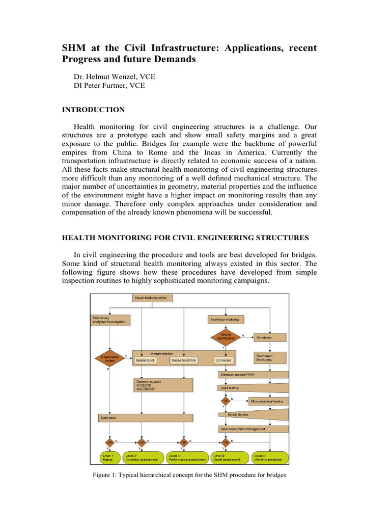 Structural Health Monitoring in Civil Engineering | PDF | Engineering ...