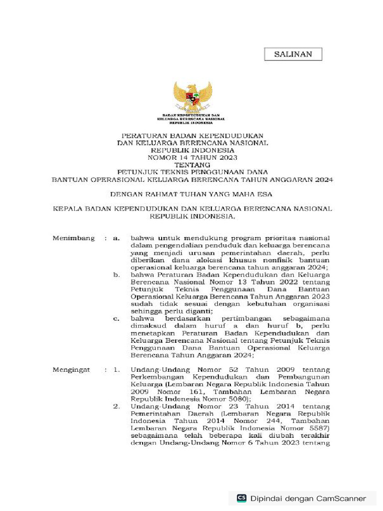 juknis bokb 2024 | PDF