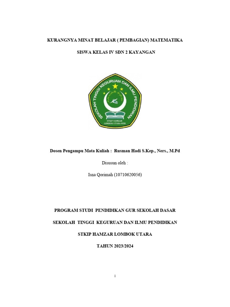 Manajemen Konflik Pak Rusman | PDF