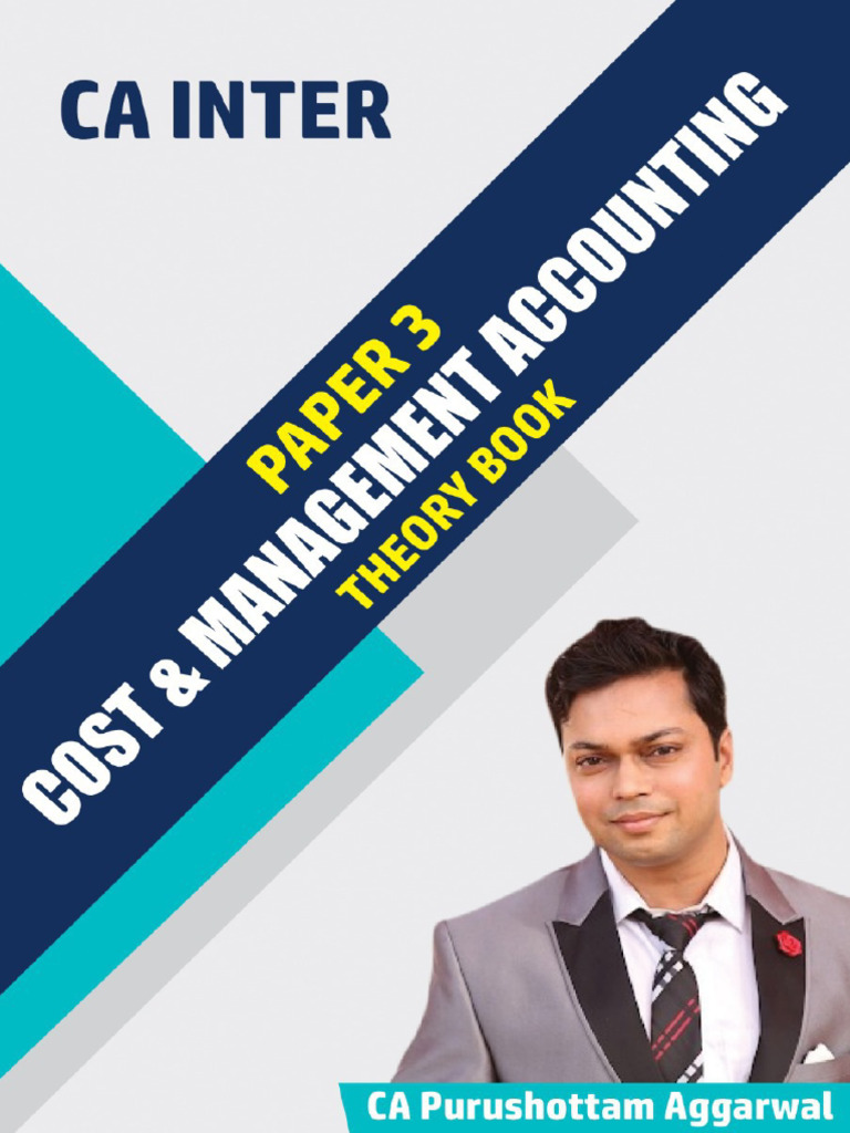 CA Inter Cost & Management Accounting Theory Book by CA Purushottam ...