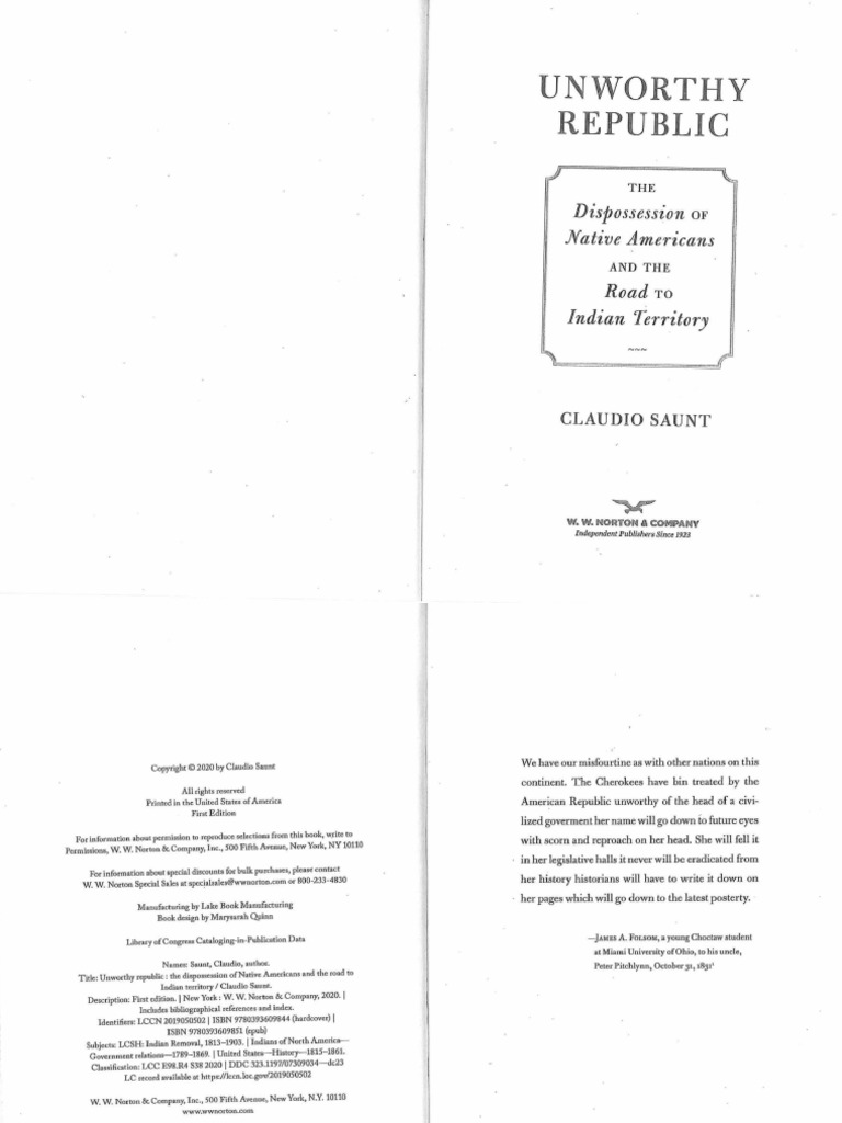 04 Claudio Saunt, Introduction - Words Are Delusive | PDF