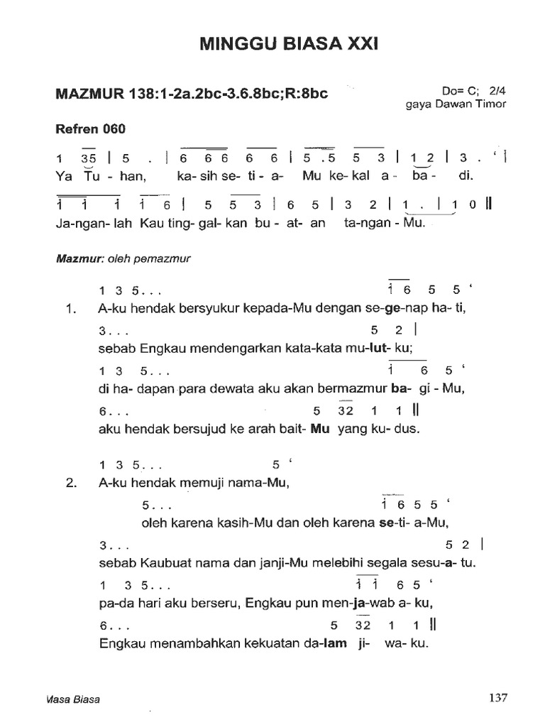 Mazmur Edisi Baru - PDF - Final-150-151 | PDF