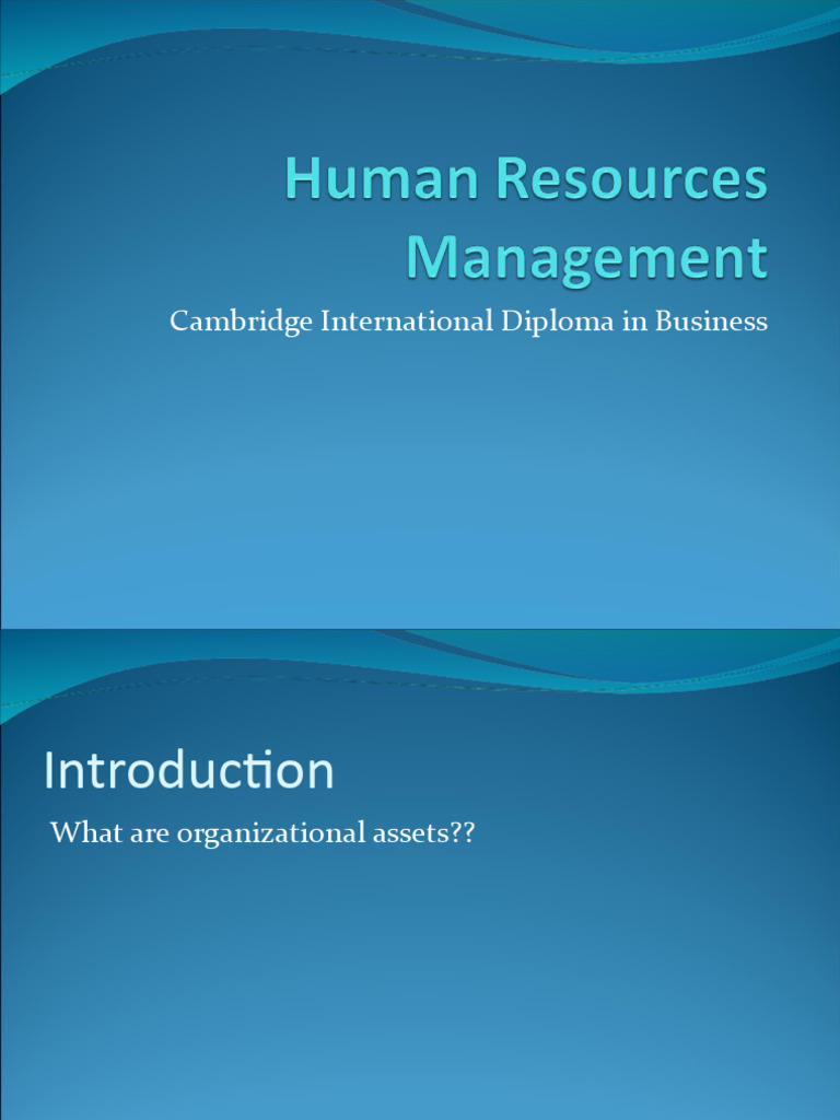 HRM Full Presentation | PDF | Human Resource Management | Human Resources