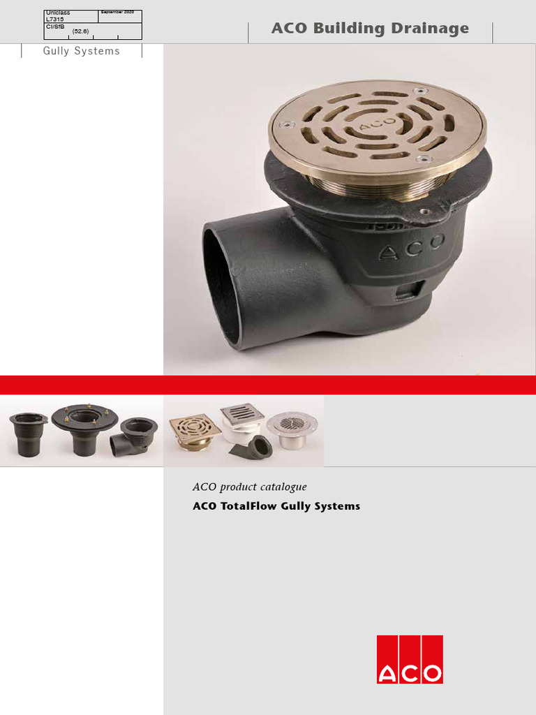 Total Flow Gully Systems - Catalogue Updated 2020 | PDF | Flooring ...