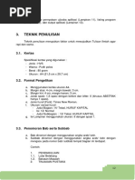 Cara Menulis Bab 2 Skripsi | PDF