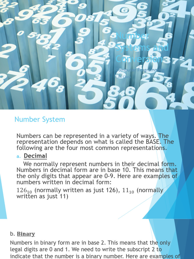 Number Systems and Conversion | PDF | Encodings | Computer Engineering