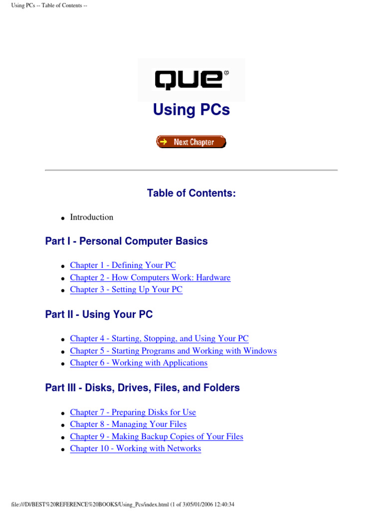 Using Pcs Shelly Ohara Et Al Que | PDF | Random Access Memory | Printer (Computing)