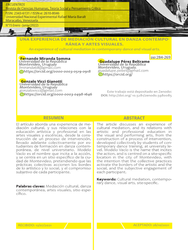 229-Article Text-570-1-10-20220207 | PDF | Experiencia | Conocimiento