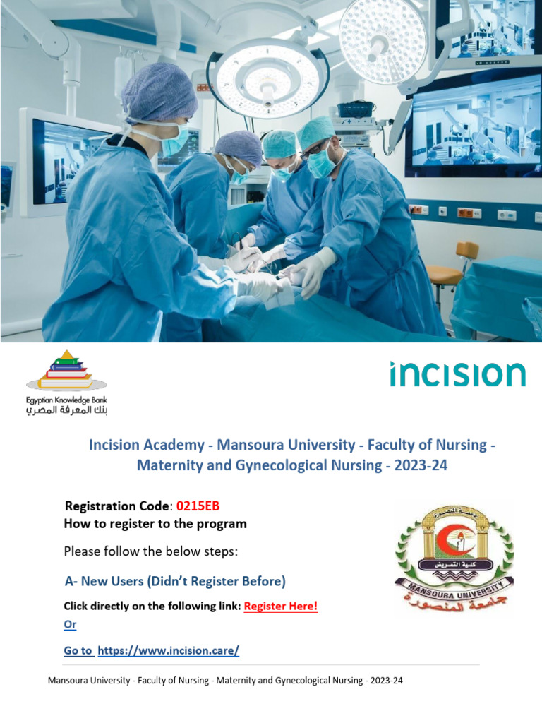 Nursing Program Registration Guide | PDF | Login | Password
