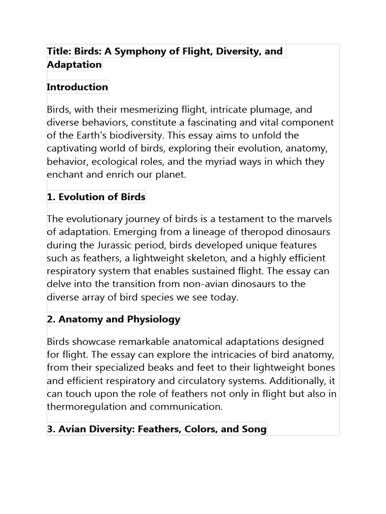 Birds 1 | PDF | Birds | Feather