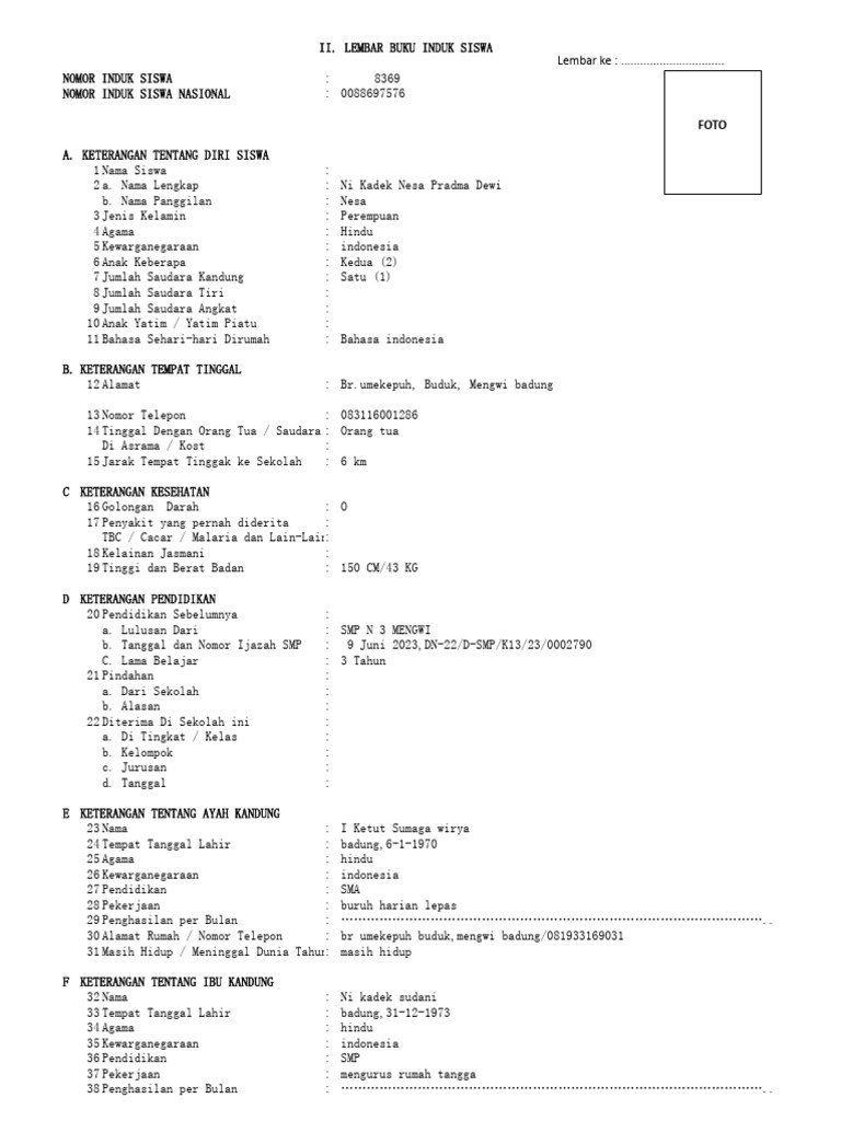 27 - Ni Kadek Nesa Pradma Dewi | PDF