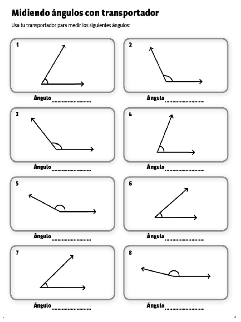 Ficha Angulos | PDF
