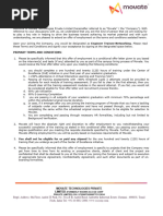 LTIMindtree Graduate Trainee Offer Letter | PDF