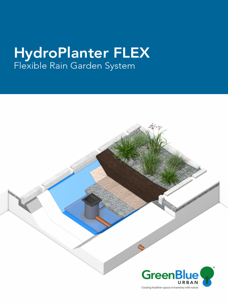 HydroPlanter FLEX Rain Garden System | PDF | Drainage | Green ...