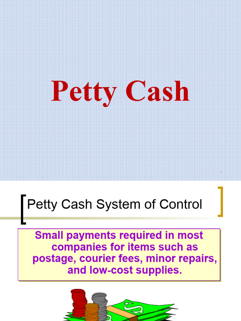 Petty Cash | PDF | Cash | Mail