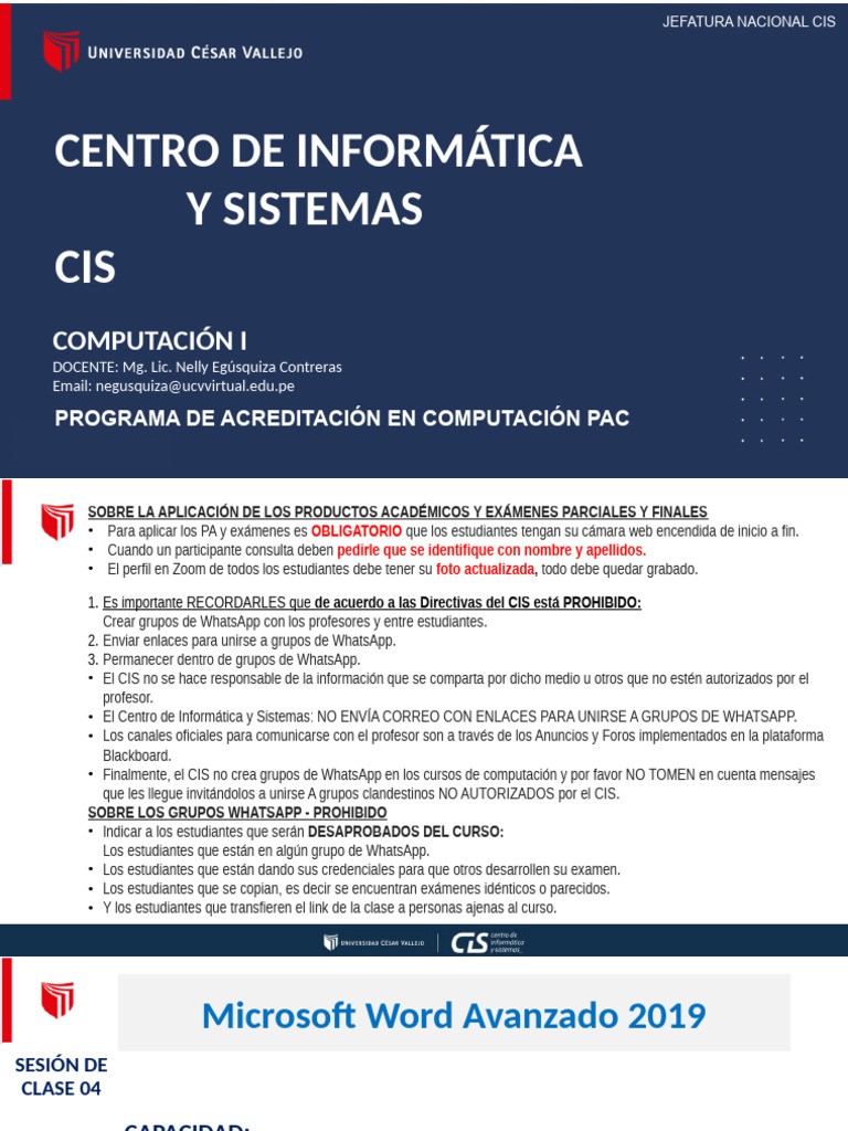 C1-GUIA DE CLASES 4 - Tagged | PDF | Bibliografía | Informática