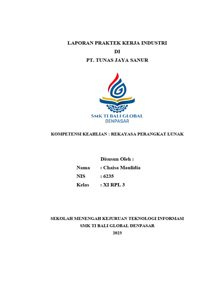 Laporan Praktek Kerja di Duwur Studio | PDF