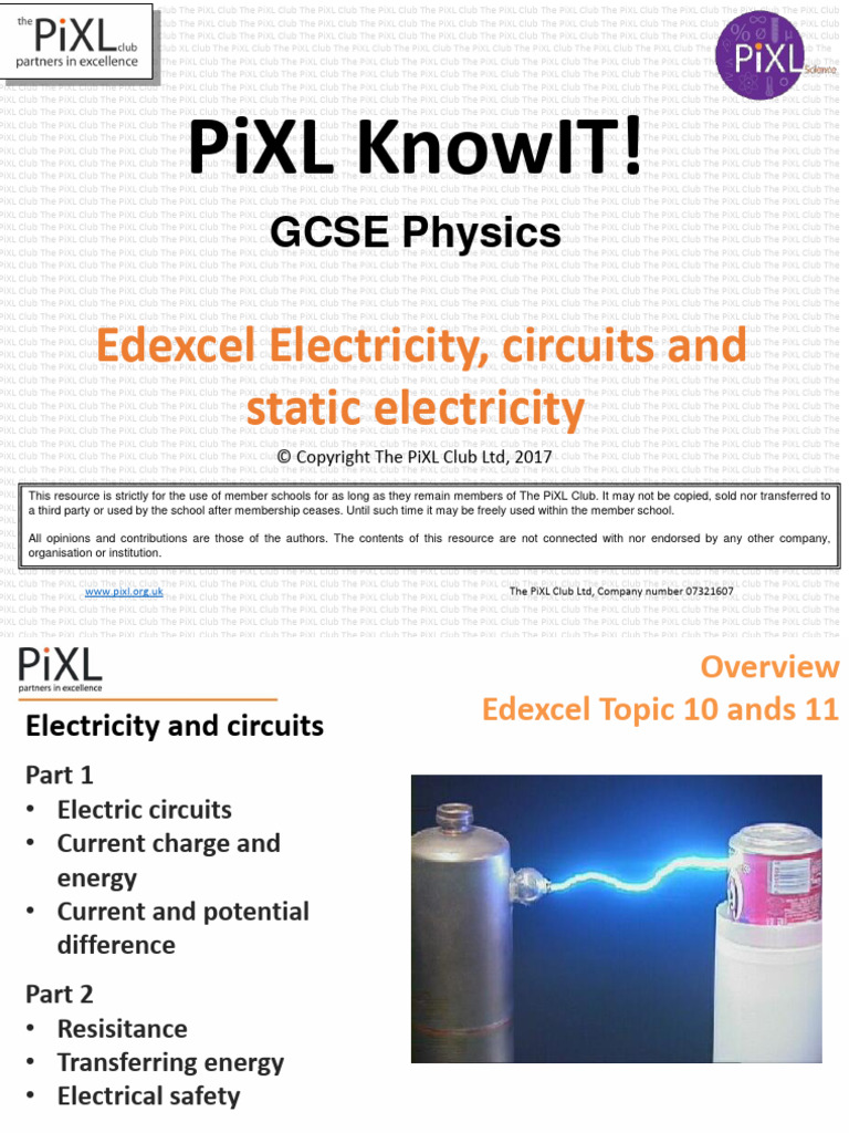 Unit 10 Revision Powerpoint.154277885 | PDF | Series And Parallel ...