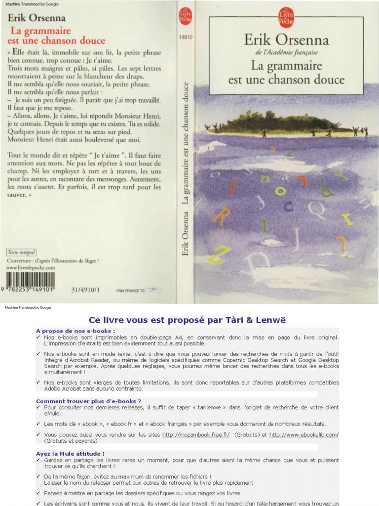 La Grammaire Est Une Chanson Douce | PDF