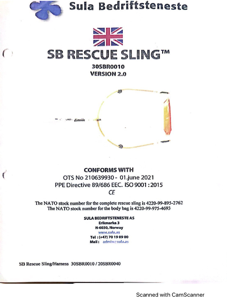 Rescue Sling Manual | PDF