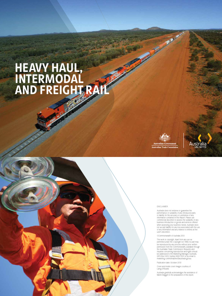 Heavy Haul Intermodal and Freight Rail 2013 10 | PDF | Train | Rail ...